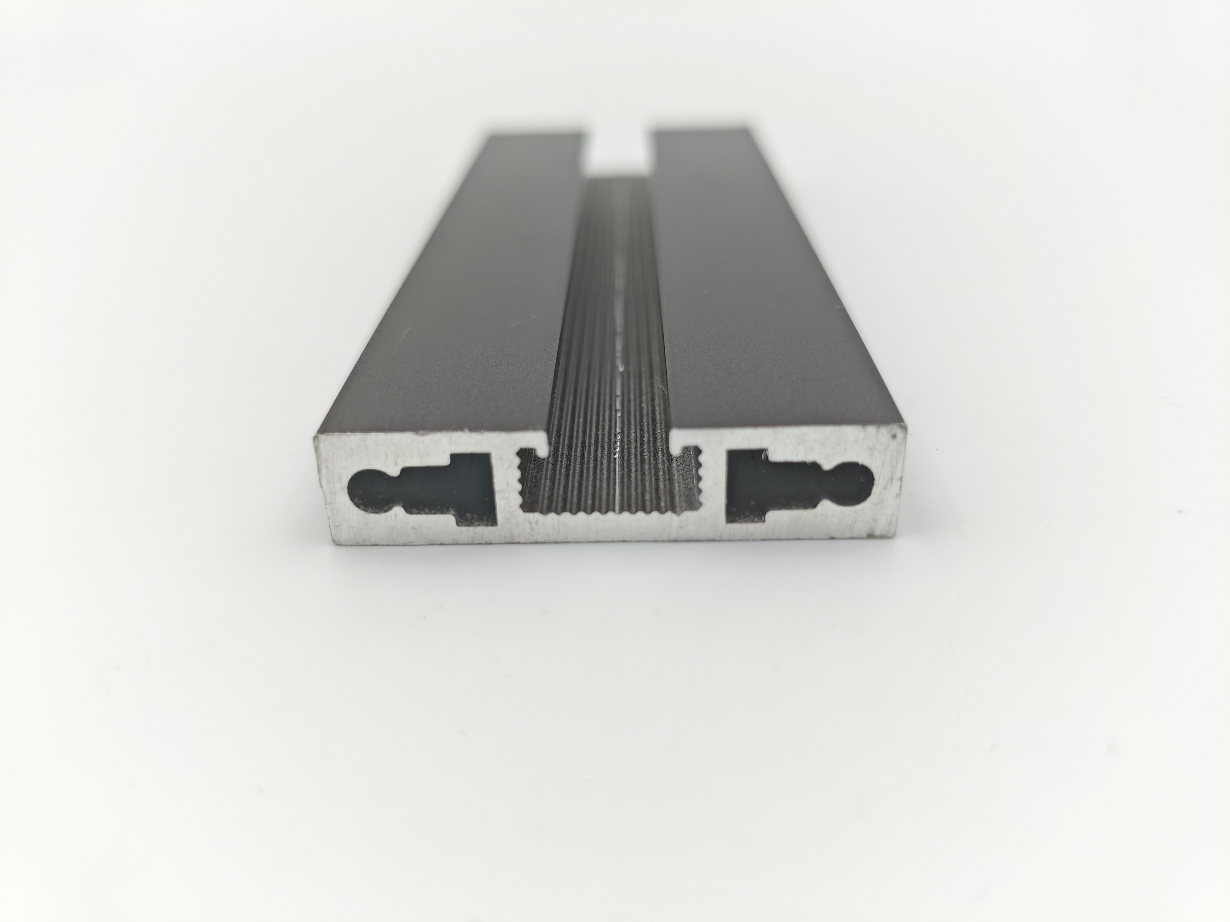 Silver Powder Coated Aluminum Profiles 6000 Series Aluminium Door ...
