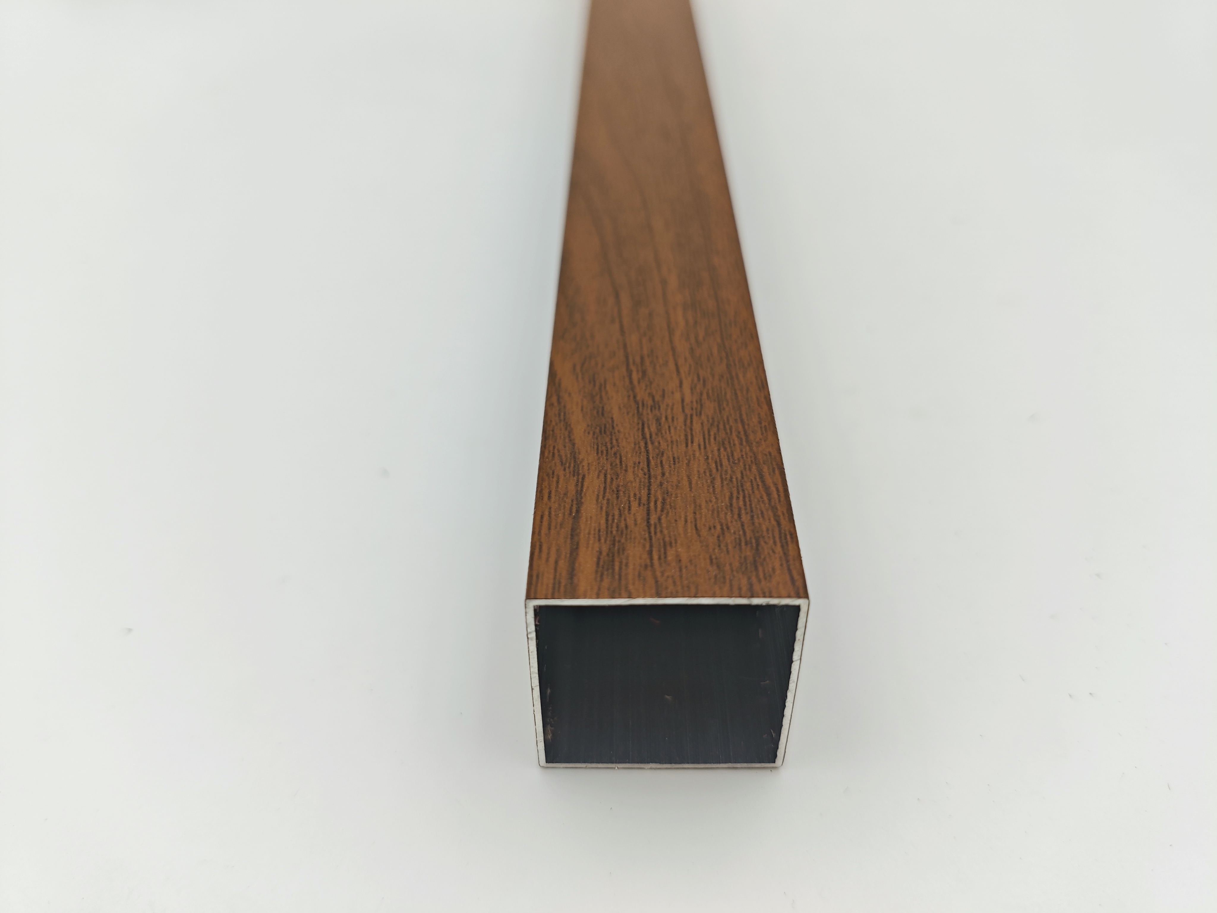 Decorative Aluminum Curtain Wall Profile Rectangular Extruded Aluminum ...