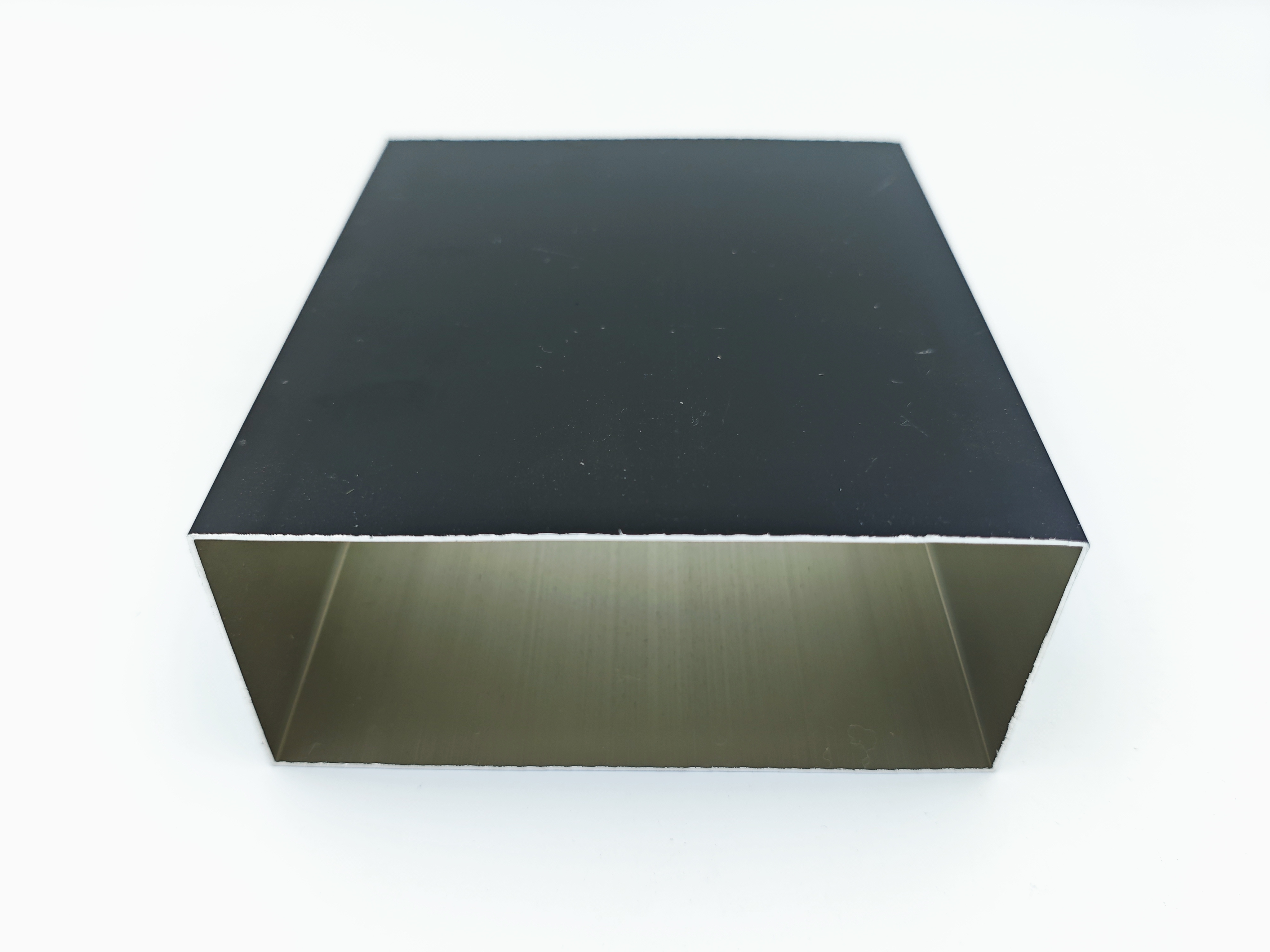 6063 6061 Mill Finished Decorative Square Aluminum Tube , Rectangular ...